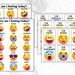 Feelings Chart, EMOJI, Poster, Flashcards, How Am I Feeling, Mood ...
