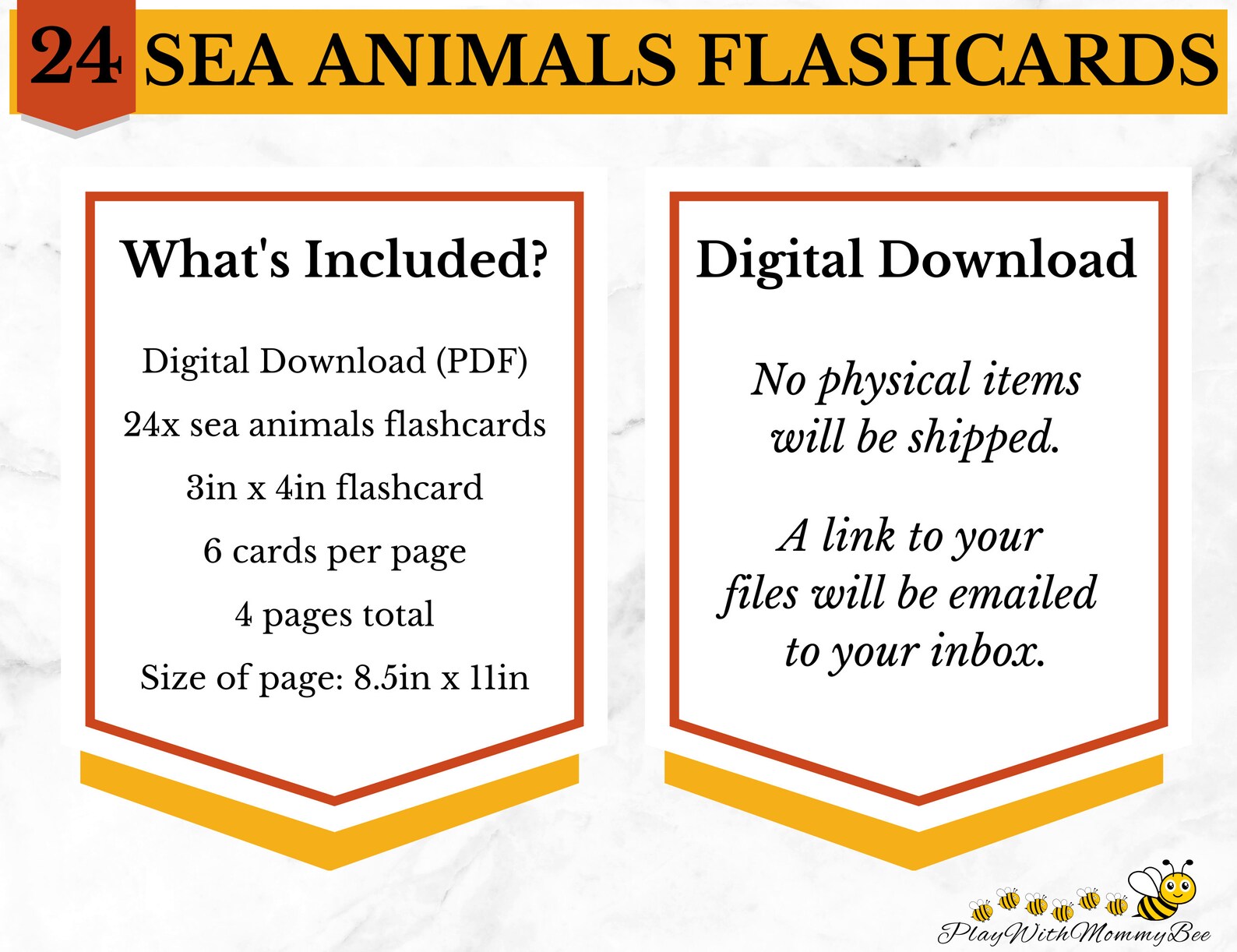 Sea Animals, Flashcards, Aquatic, Marine, Water, Ocean, Preschool ...