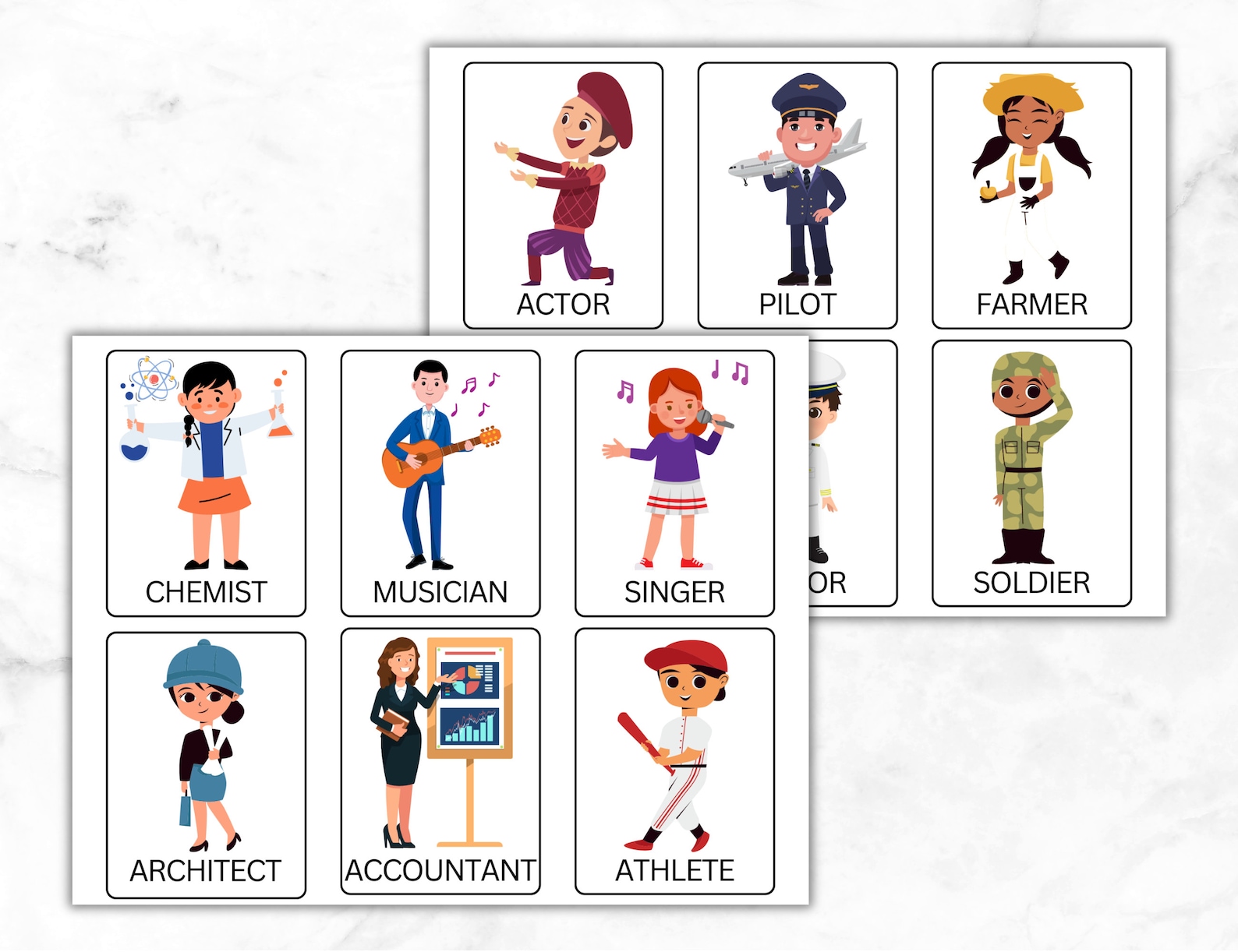 Profession, Flashcards, Careers, Montessori, Jobs, Occupations, School ...