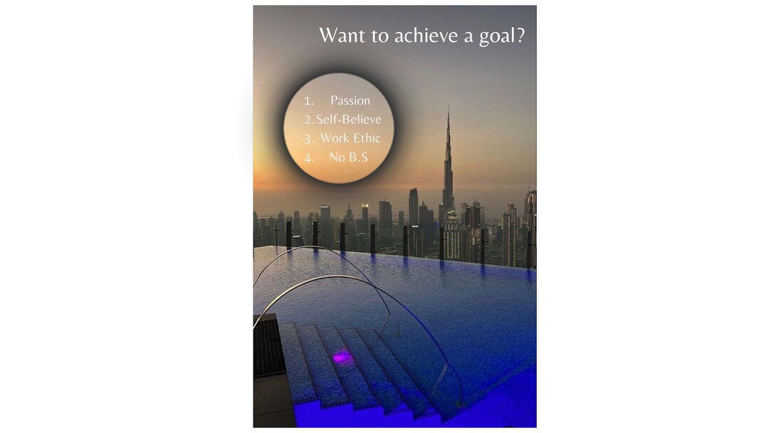 Motivational/goal Oriented Wallpaper - Etsy