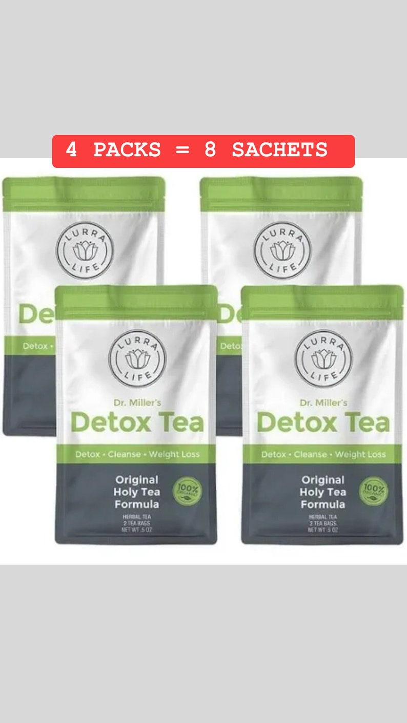 12 Weeks|packs Lurra Life Dr. Miller’s Detox Tea Original Formula FREE SHIPPING - Etsy