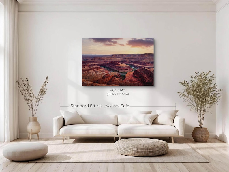 Dead Horse State Park, Utah Photography, Landscape Photo Print, Sunset ...