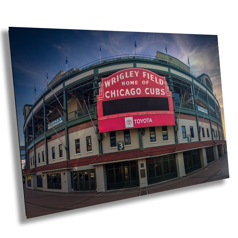 Chicago Cubs Print - Etsy