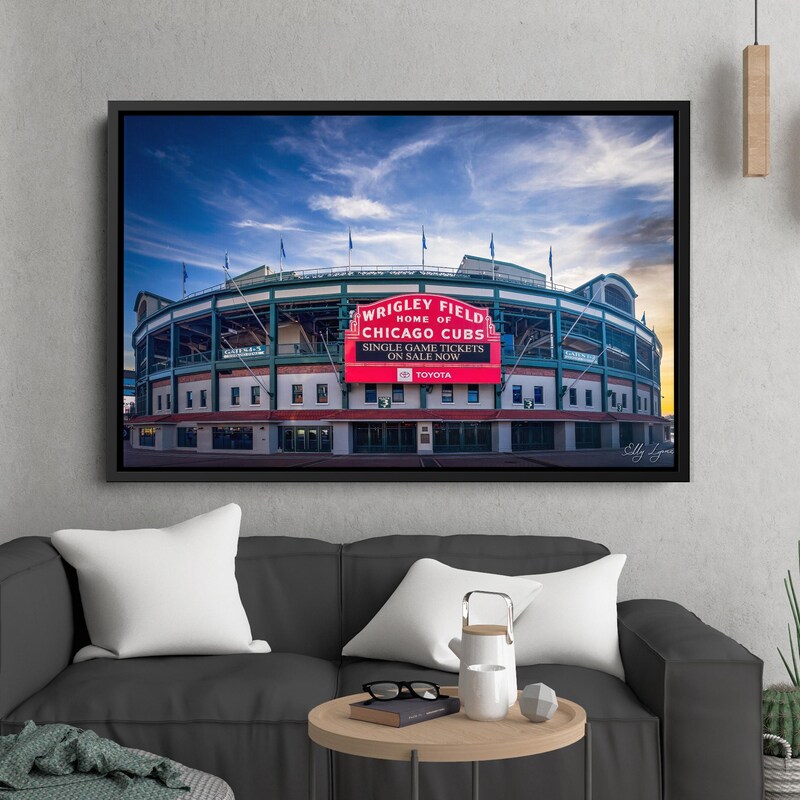 Chicago Cubs Print - Etsy