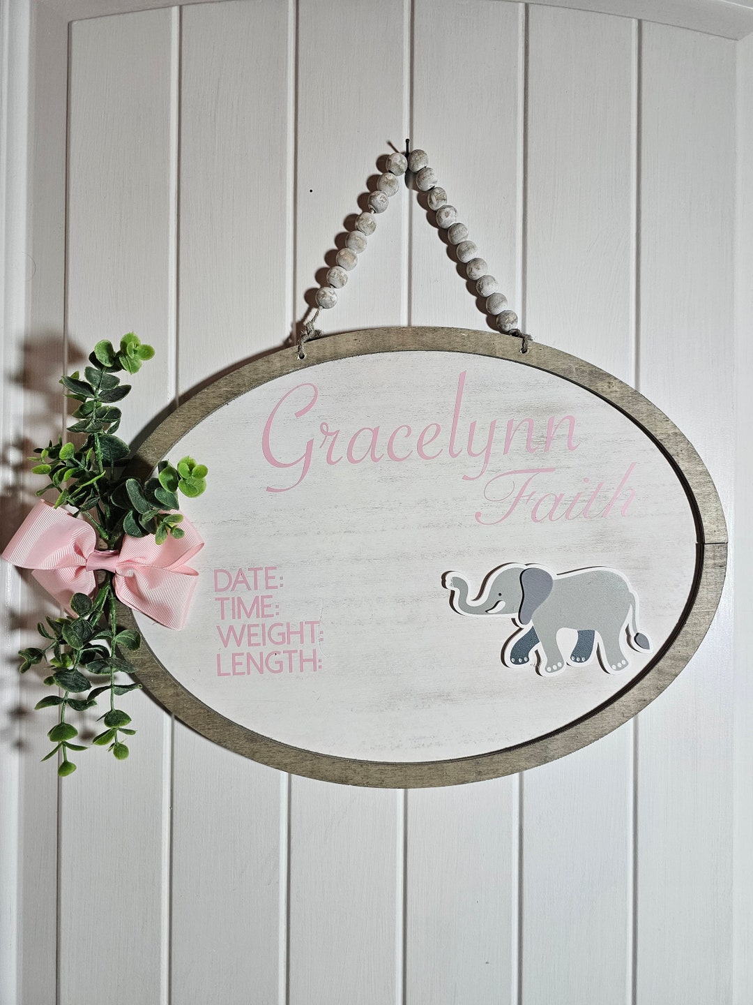 Elephant Hospital Door Sign - Etsy