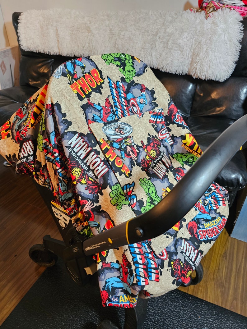 Avengers Superheroes Doona Baby Stroller Car Seat Cover - Etsy