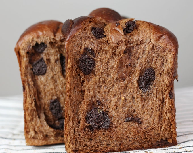 Dark Chocolate Japanese Milk Bread (shokupan) - Etsy