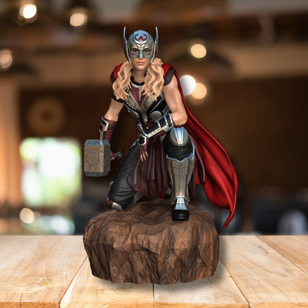 Mighty Lady Thor 3D STL Files High Quality 3D Printer STL File, 3D ...