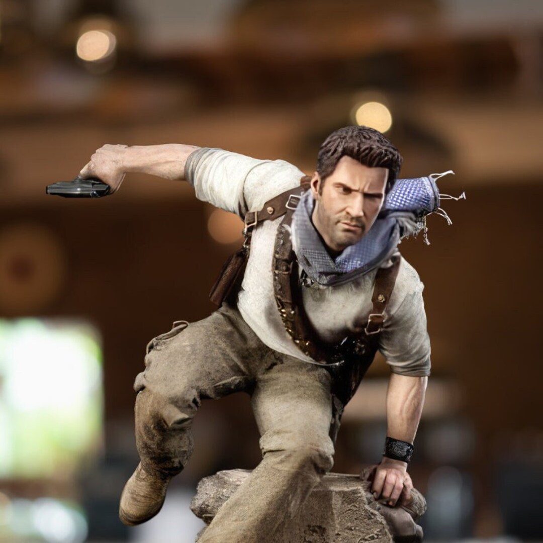 Nathan Drake Uncharted 3 STL 3D Files High Quality 3D Printing Files 3D ...