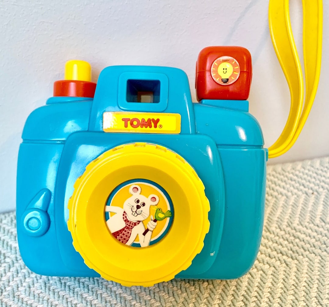 Vintage Tomy Camera Ding Toy - Etsy