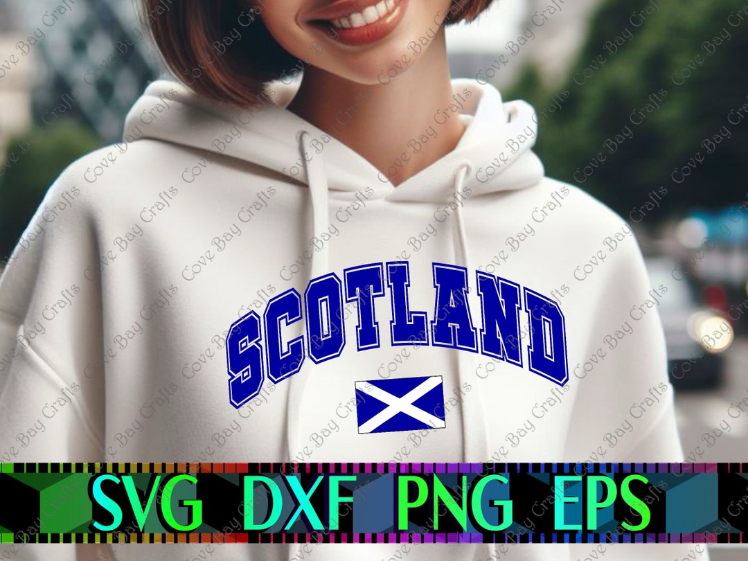 Scotland SVG DXF EPS Png Download, Printable, Cuttable, Editable Vector ...