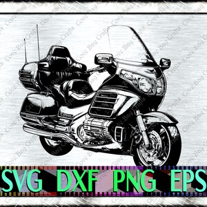 Goldwing SVG DXF EPS Png Download, Printable, Editable Vector, Ready ...