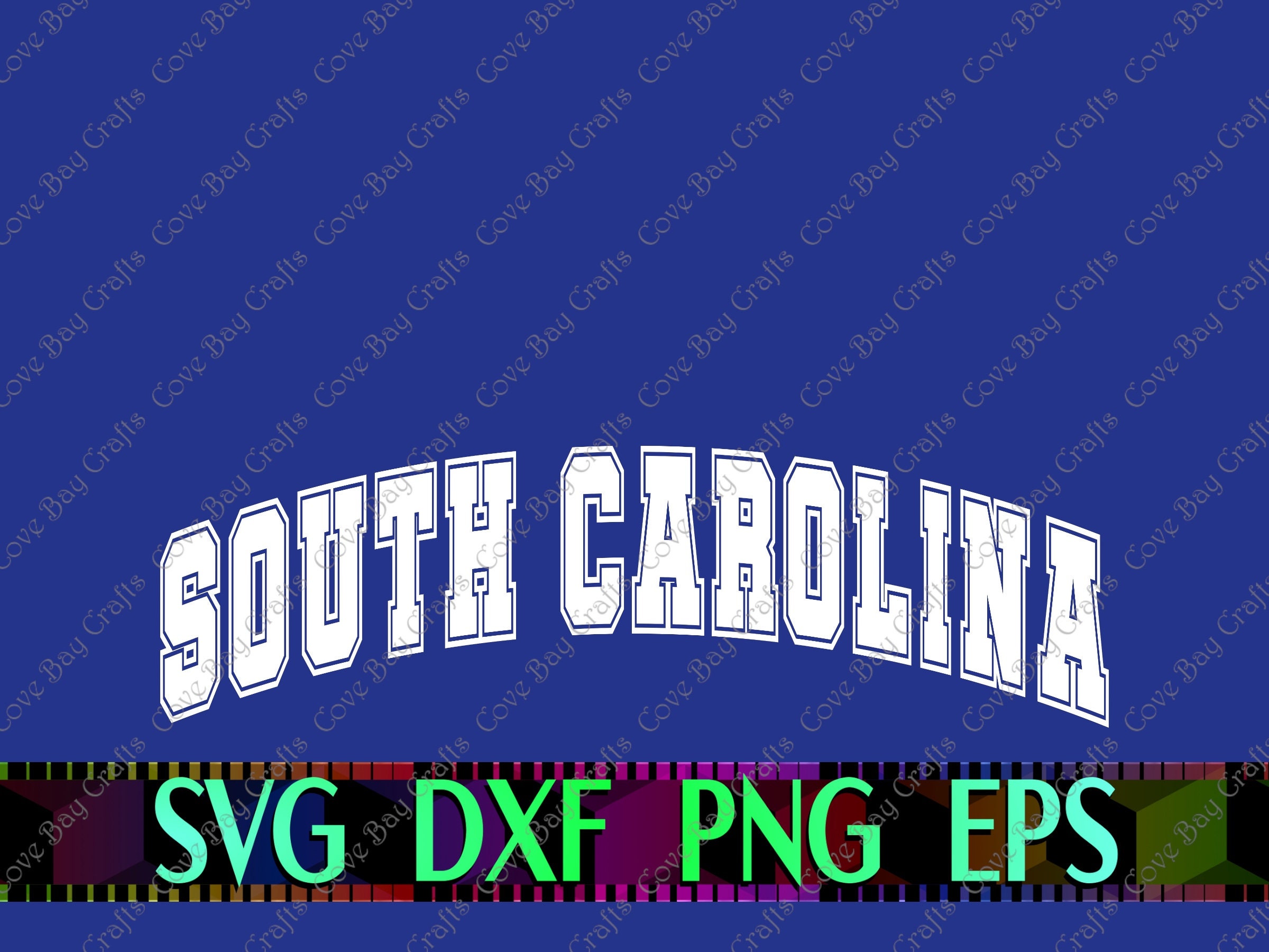 South Carolina SVG DXF EPS Png Download, Printable, Cuttable, Editable ...