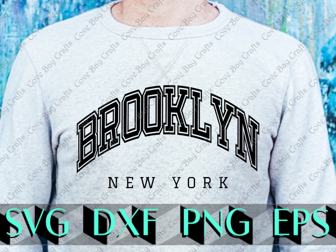 Brooklyn SVG DXF EPS Png Download Printable Cuttable - Etsy