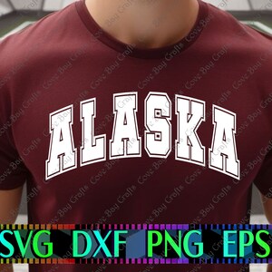 Alaska Design SVG DXF EPS Png Download, Printable, Editable Vector ...