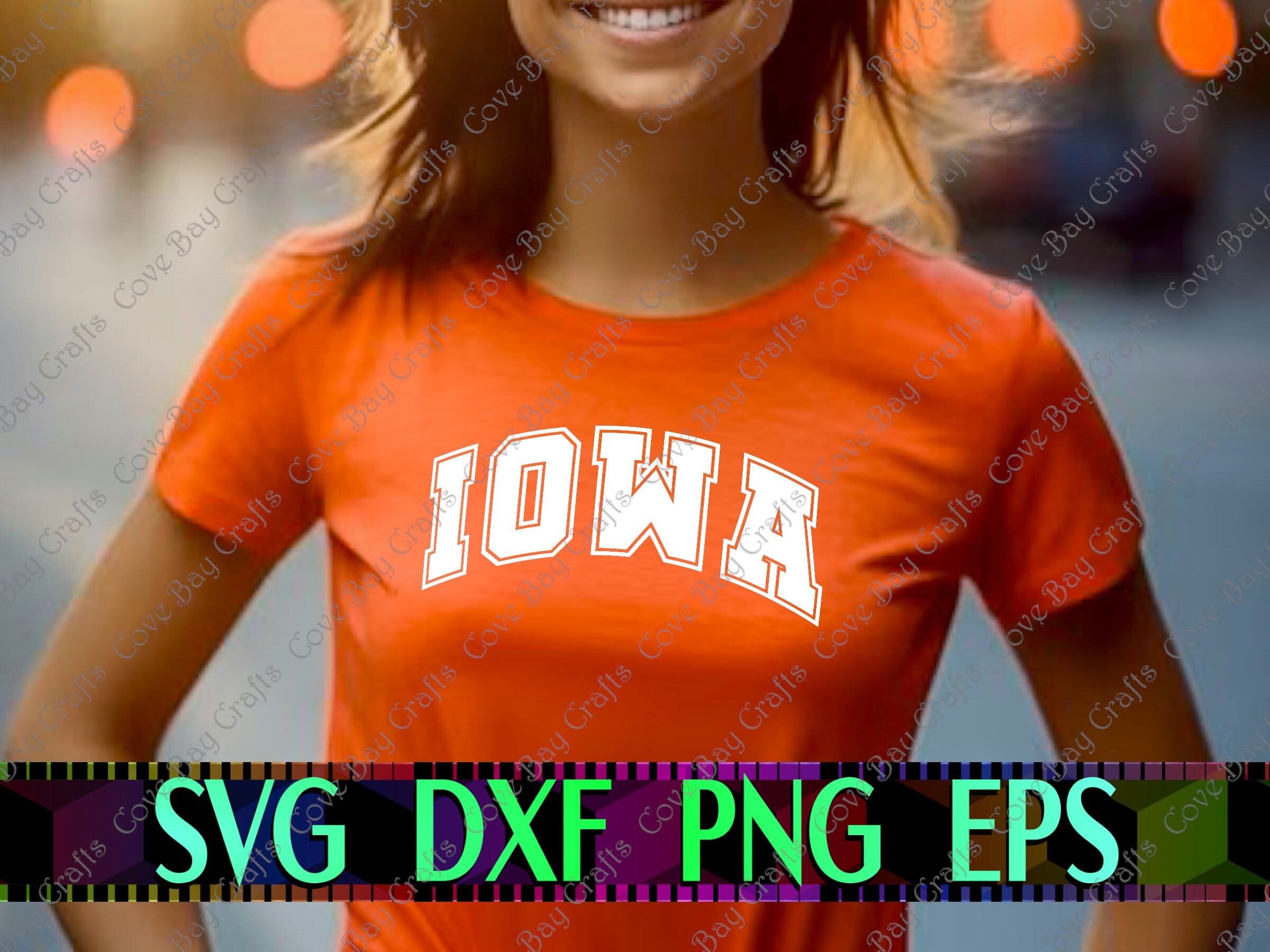 Iowa SVG DXF EPS Png Download, Printable, Cuttable, Editable Vector ...