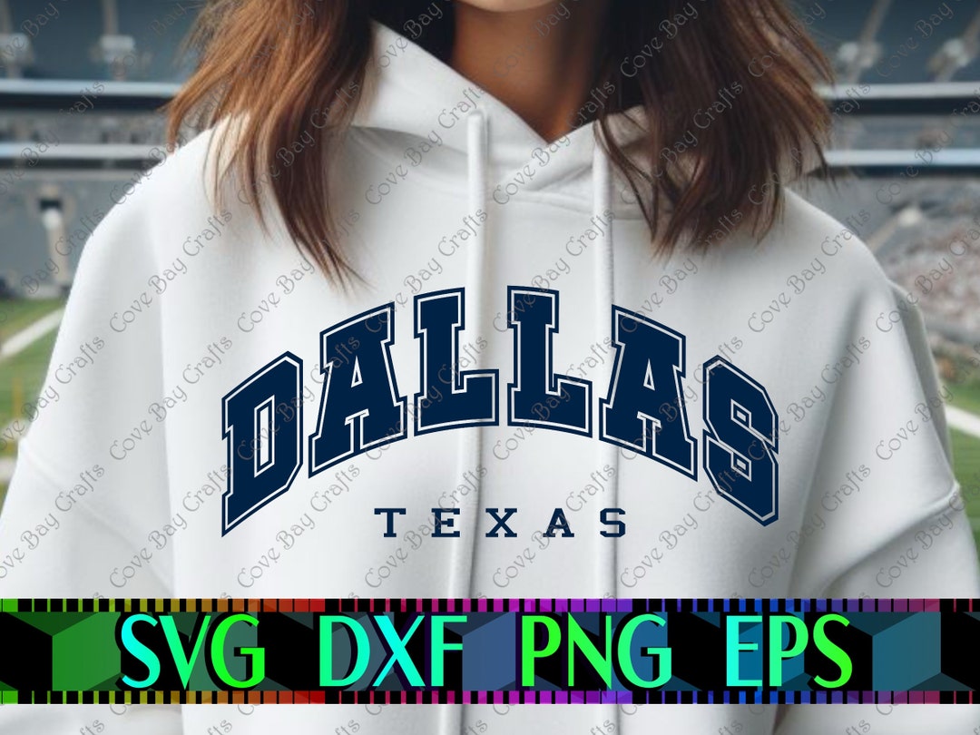 Dallas SVG DXF EPS Png Download, Printable, Editable Vector, Ready for ...