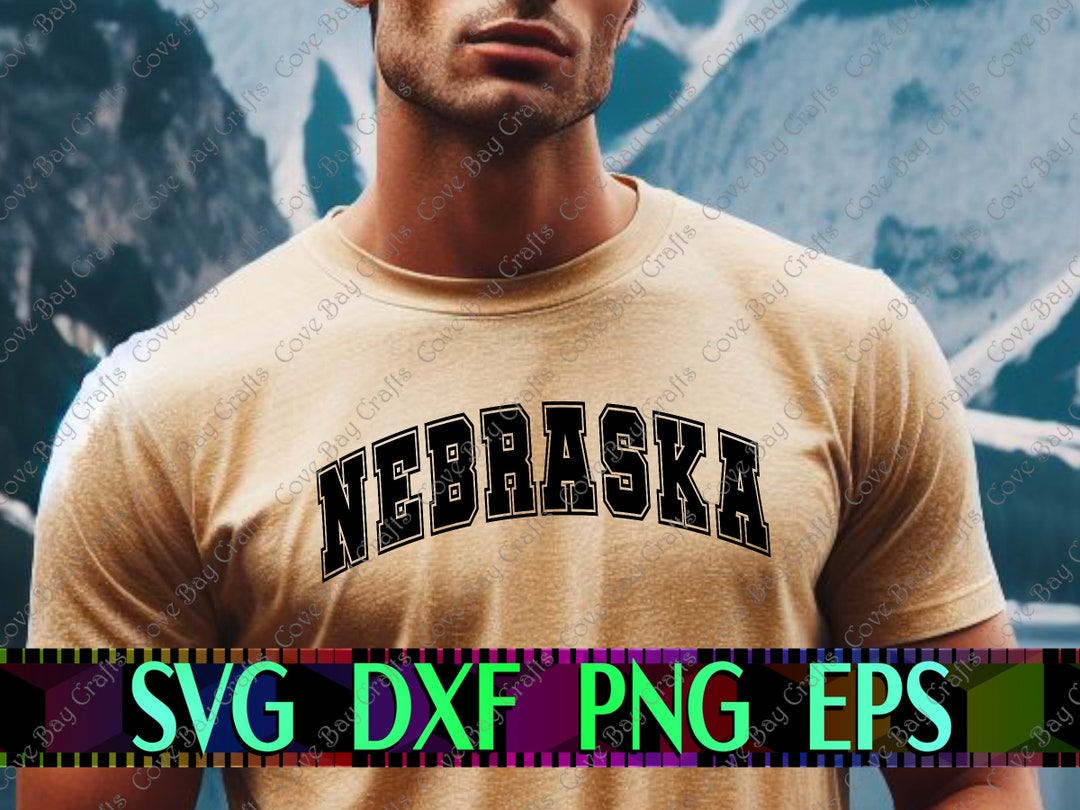 Nebraska SVG DXF EPS Png Download, Printable, Cuttable, Editable Vector ...