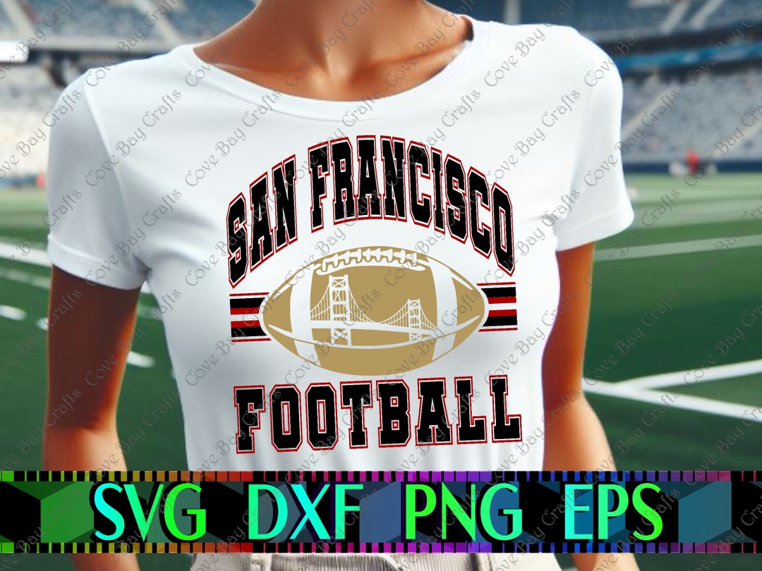 San Francisco Football Design SVG DXF EPS Png Download, Printable ...