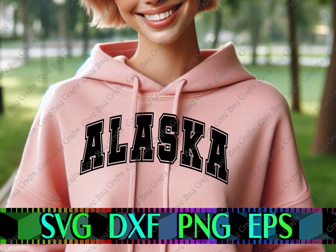 Alaska Design SVG DXF EPS Png Download, Printable, Editable Vector ...