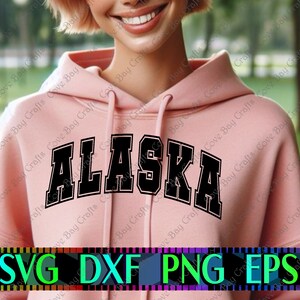 Alaska Design SVG DXF EPS Png Download, Printable, Editable Vector ...