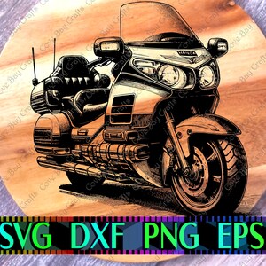 Goldwing SVG DXF EPS Png Download, Printable, Editable Vector, Ready ...