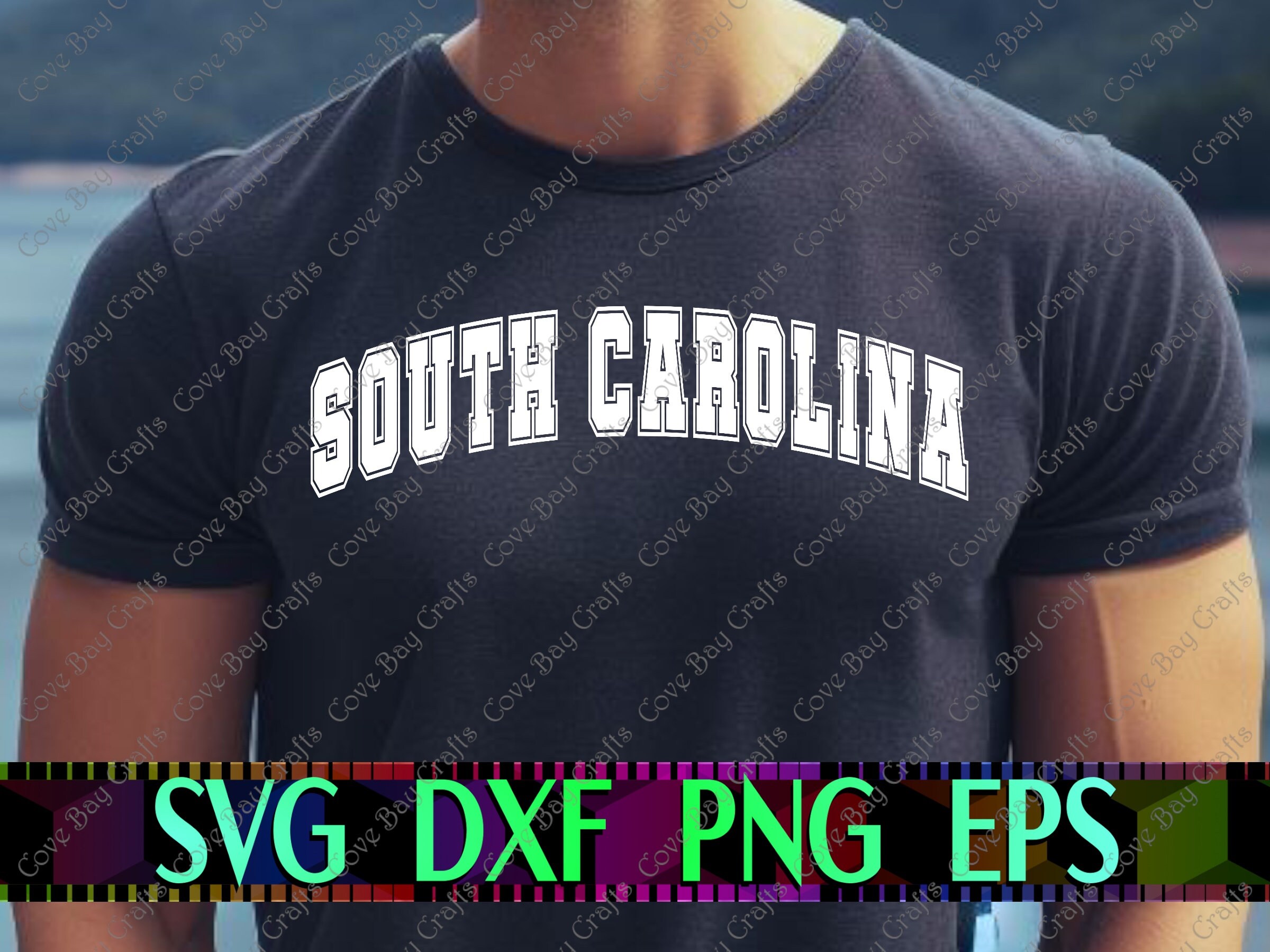 South Carolina SVG DXF EPS Png Download, Printable, Cuttable, Editable ...