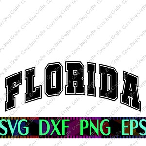 Florida SVG DXF EPS Png Download, Printable, Cuttable, Editable Vector ...