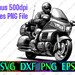 Goldwing SVG DXF EPS Png Download, Printable, Editable Vector, Ready ...