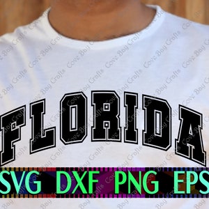 Florida SVG DXF EPS Png Download, Printable, Cuttable, Editable Vector ...
