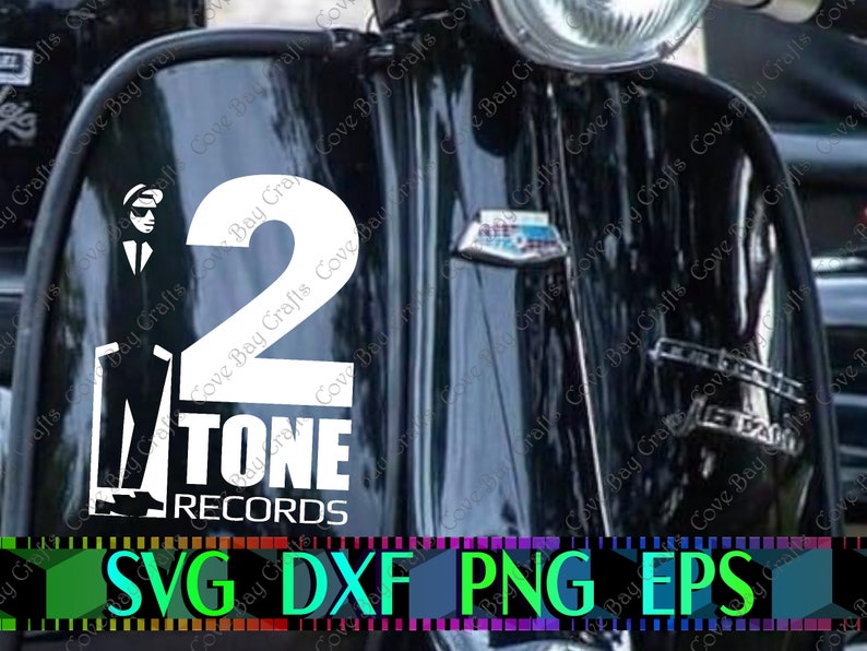 2 Tone Records SVG DXF EPS Png Download, Printable, Cuttable, Editable ...