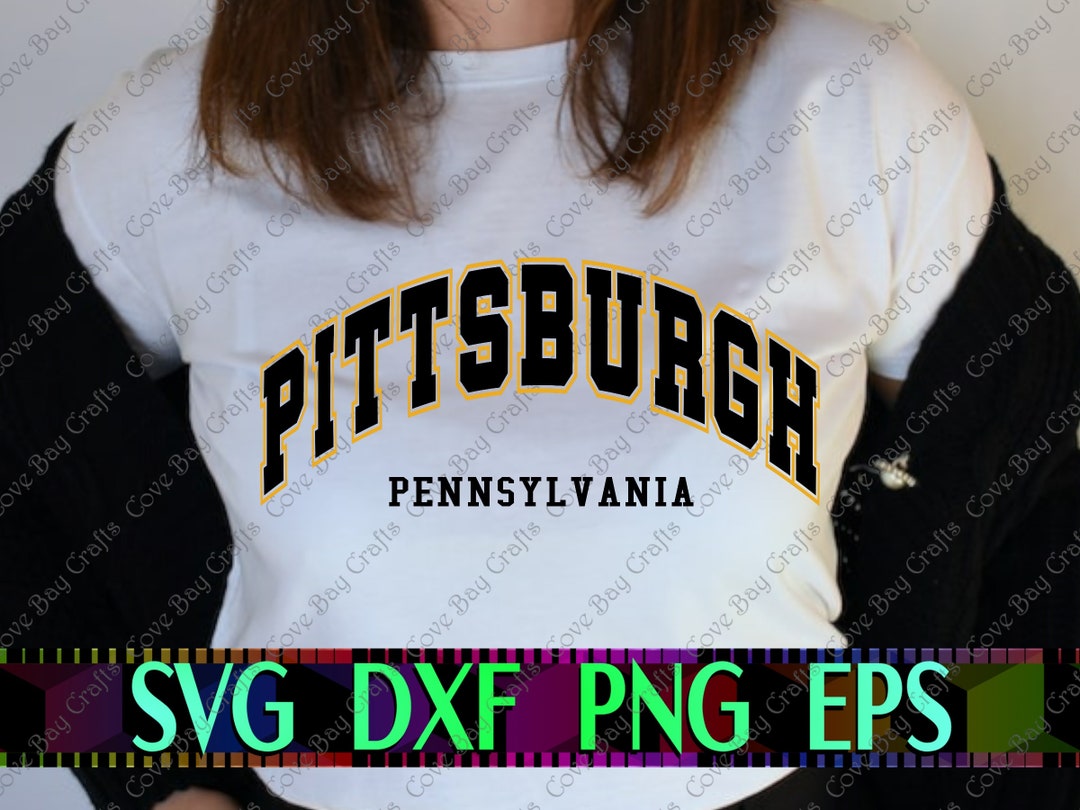 Pittsburgh Pennsylvania SVG DXF EPS Png Download, Printable, Editable ...