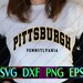 Pittsburgh Pennsylvania SVG DXF EPS Png Download, Printable, Editable ...