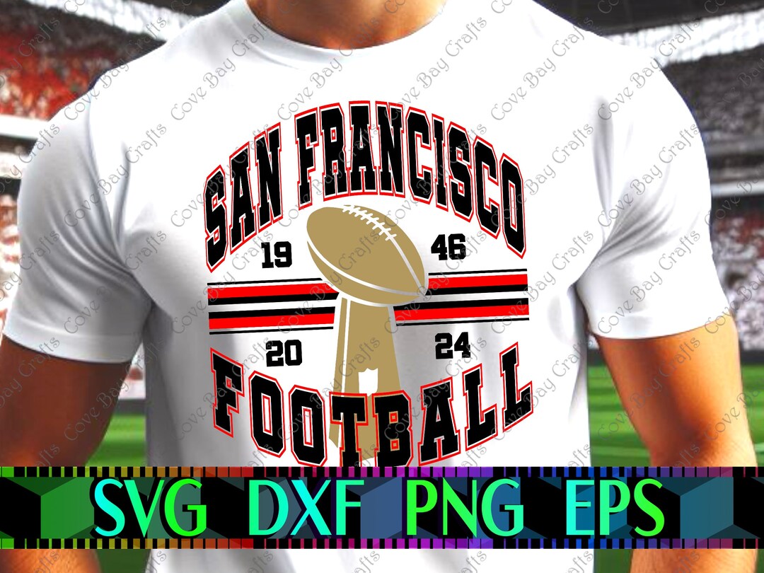 San Francisco Football Design SVG DXF EPS Png Download, Printable ...
