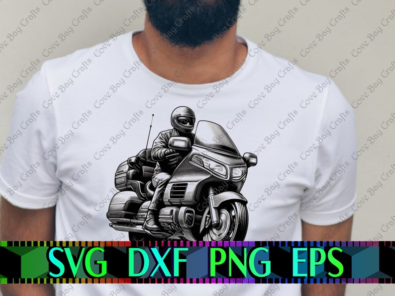 Goldwing SVG DXF EPS Png Download, Printable, Editable Vector, Ready ...
