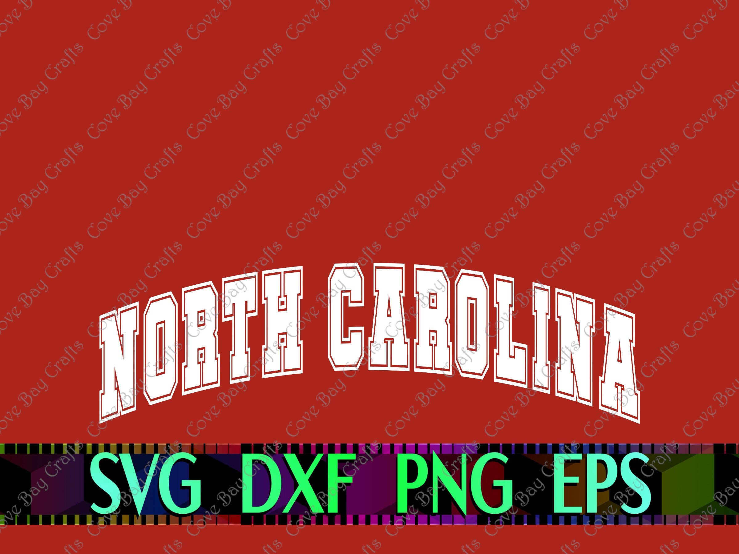 North Carolina SVG DXF EPS Png Download Printable Cuttable - Etsy