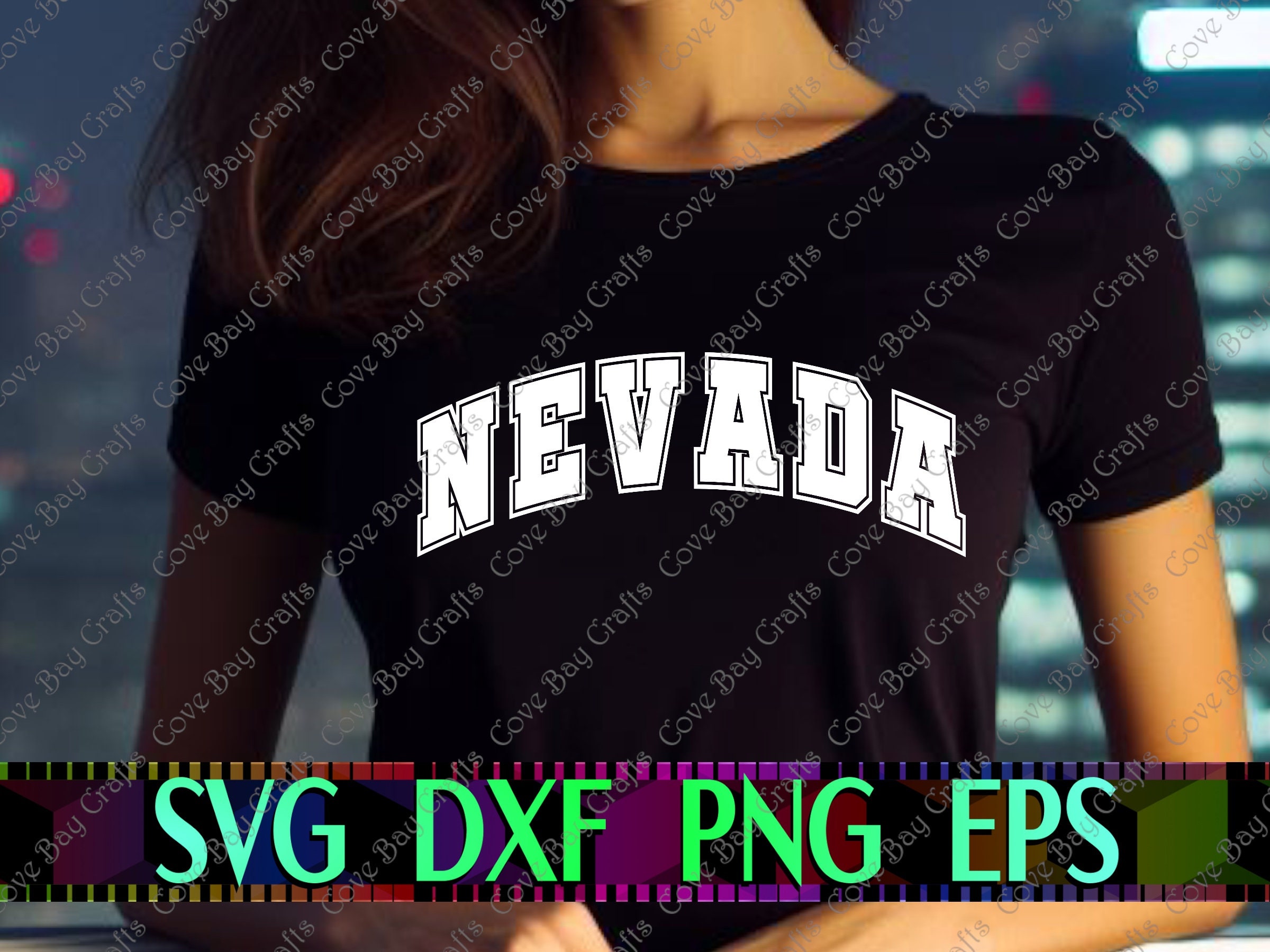 Nevada SVG DXF EPS Png Download, Printable, Cuttable, Editable Vector ...