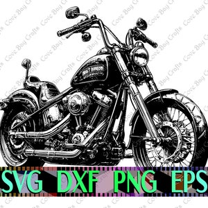 Chopper SVG DXF EPS Png Download, Printable, Editable Vector, Ready for ...