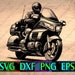 Goldwing SVG DXF EPS Png Download, Printable, Editable Vector, Ready ...