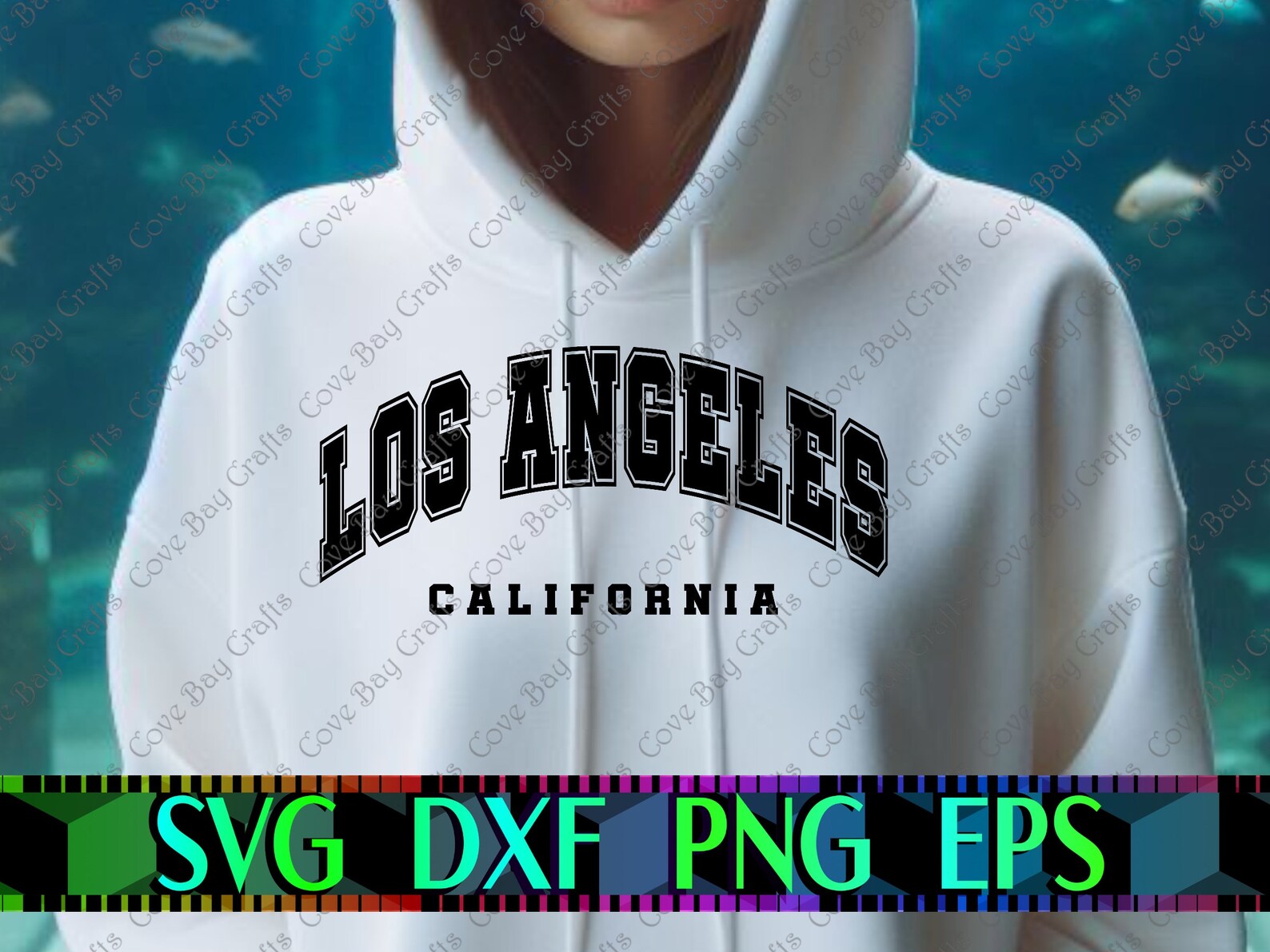 Los Angeles SVG DXF EPS Png Download, Printable, Cuttable, Editable ...