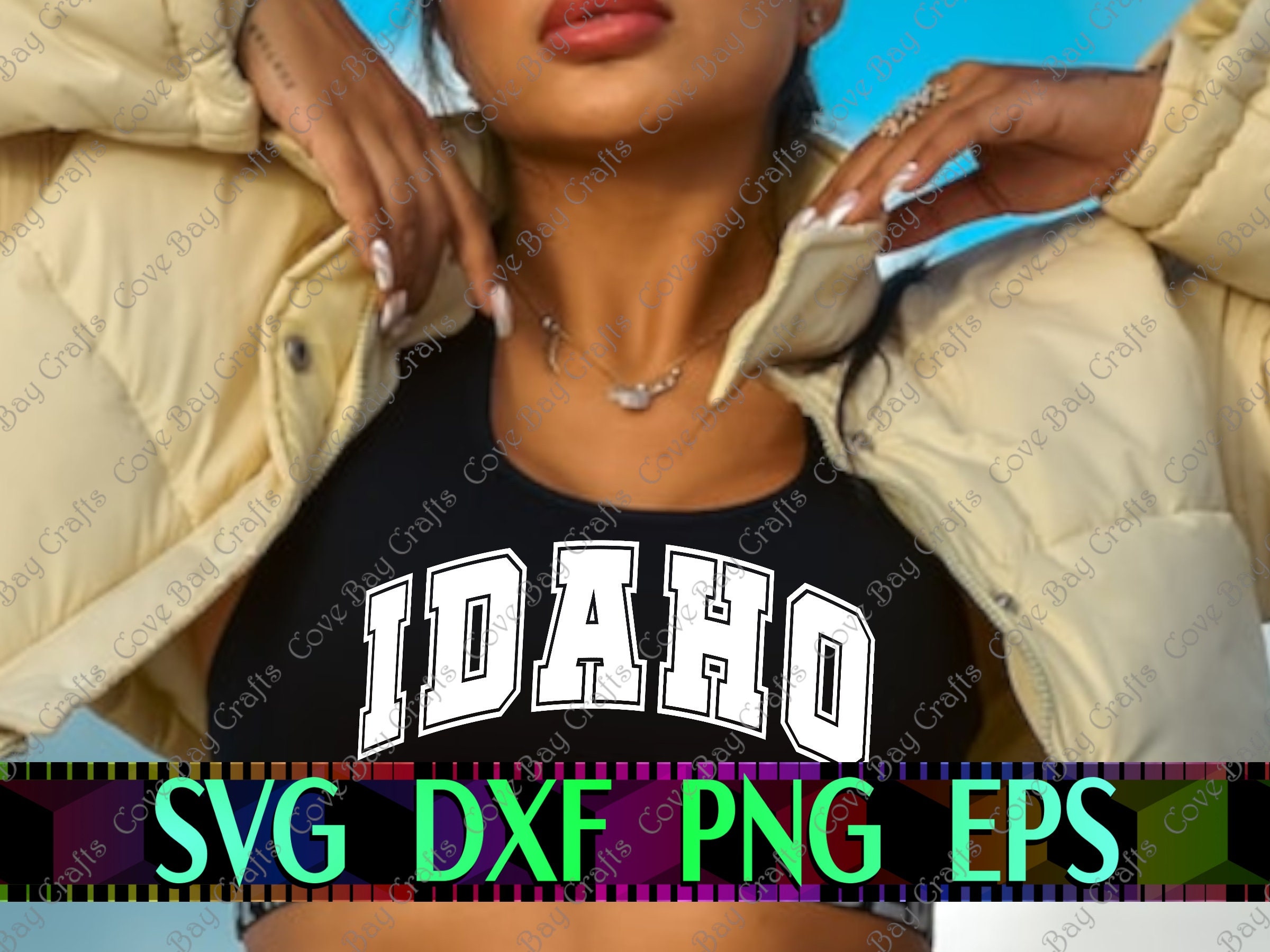 Idaho SVG DXF EPS Png Download, Printable, Cuttable, Editable Vector ...