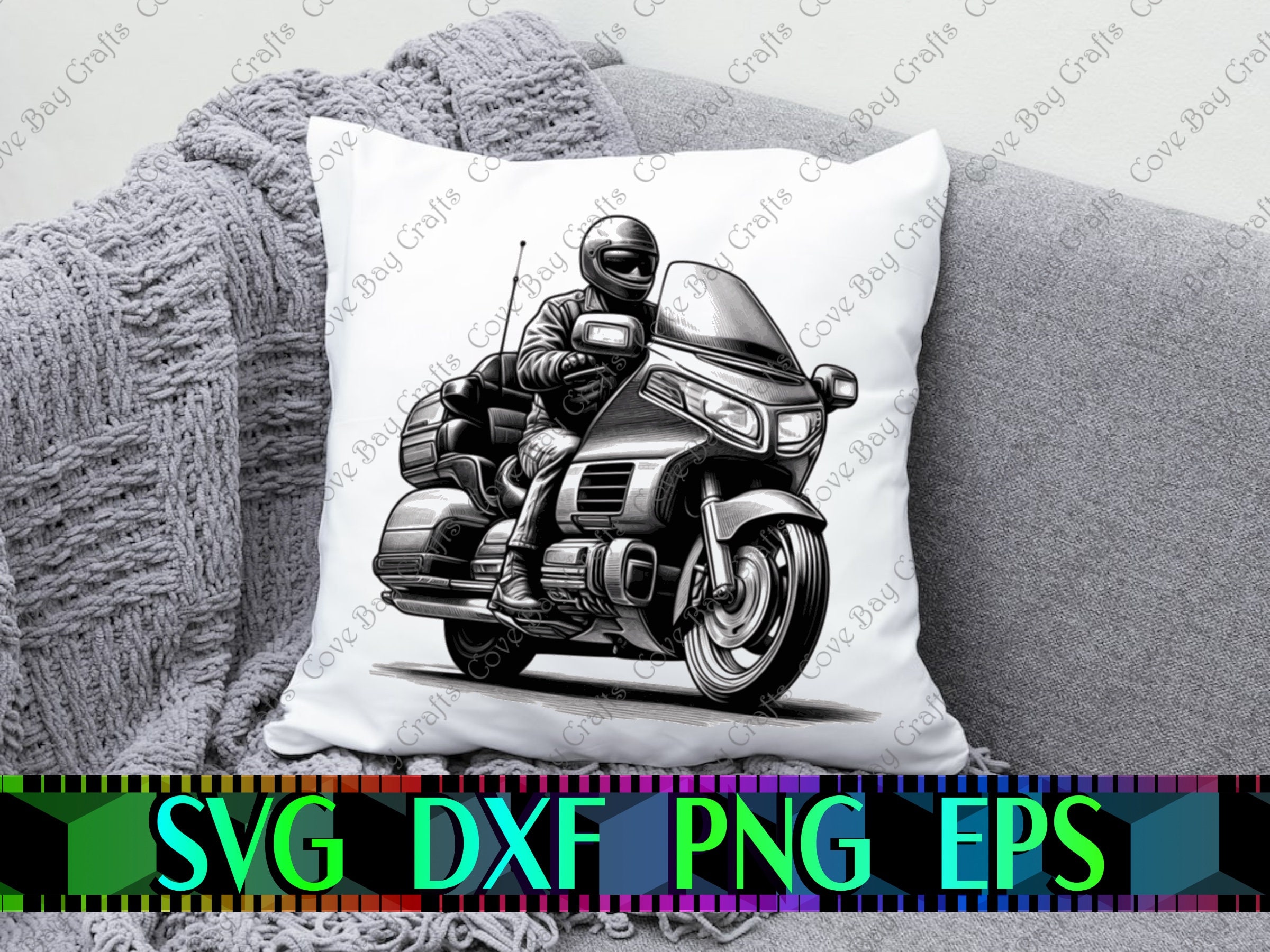 Goldwing SVG DXF EPS Png Download, Printable, Editable Vector, Ready ...