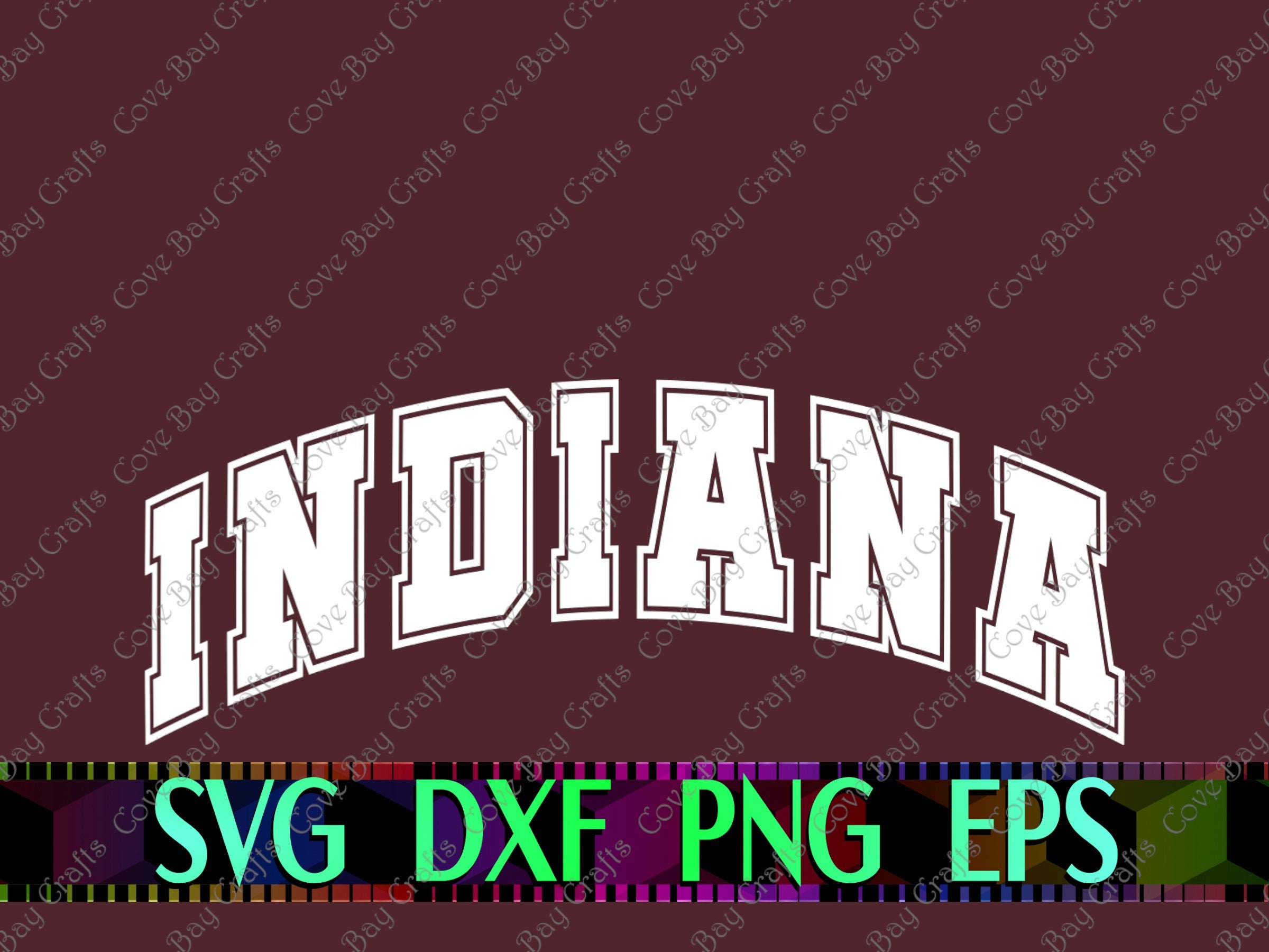 Indiana SVG DXF EPS Png Download Printable Cuttable - Etsy
