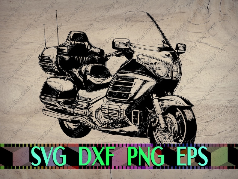 Goldwing SVG DXF EPS Png Download, Printable, Editable Vector, Ready ...