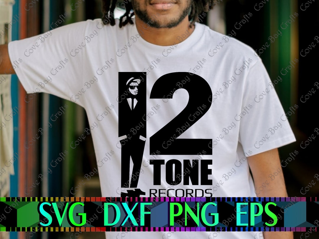 2 Tone Records SVG DXF EPS Png Download, Printable, Cuttable, Editable ...