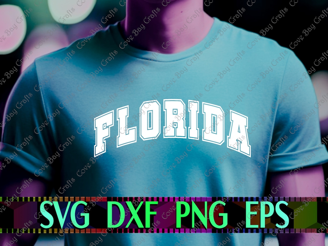 Florida SVG DXF EPS Png Download Printable Cuttable - Etsy