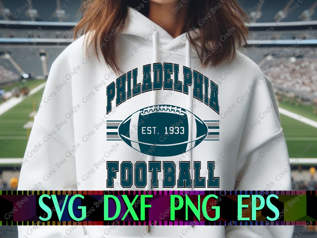 Philadelphia Football Design SVG DXF EPS Png Download, Printable ...