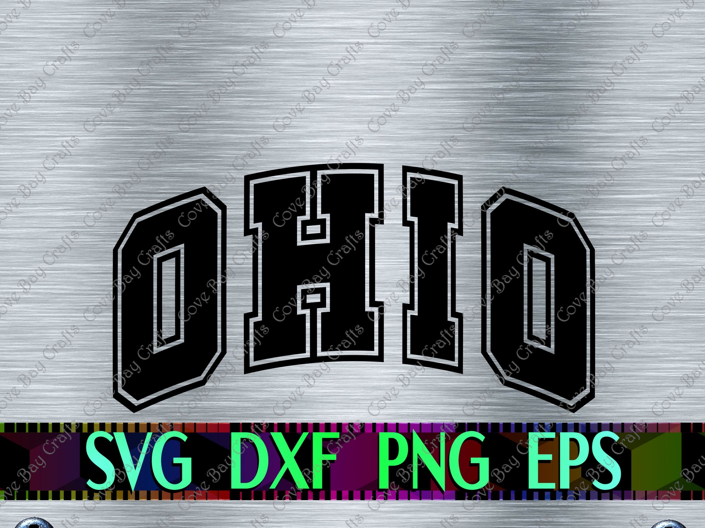 Ohio SVG DXF EPS Png Download, Printable, Cuttable, Editable Vector ...
