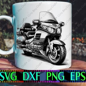 Goldwing SVG DXF EPS Png Download, Printable, Editable Vector, Ready ...
