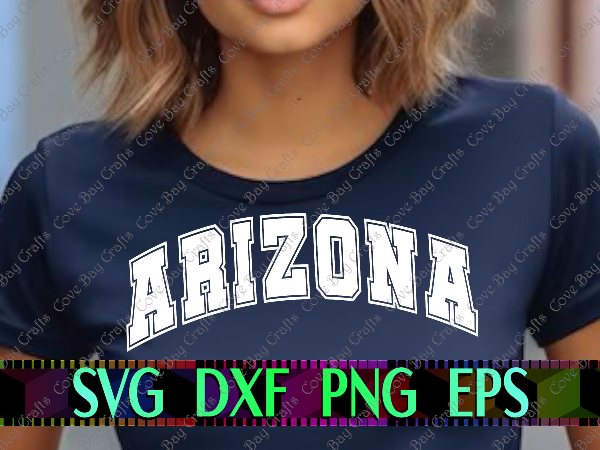 Arizona SVG DXF EPS Png Download, Printable, Cuttable, Editable Vector ...